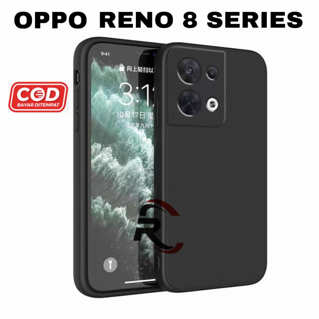 Jual SOFT CASE OPPO RENO 8 PRO 5G LIQUID PRO CAMERA ULTRA SLIM BLACK ...