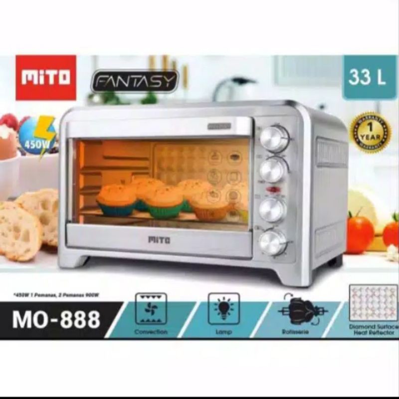 Jual Oven MITO MO-888 33L Low Watt | Shopee Indonesia