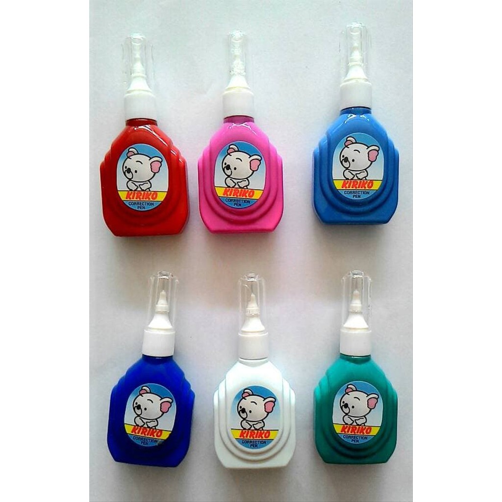 Jual Kiriko Correction Pen Tip-Ex / Tipe ex Kiriko / Putih Merah Pink ...