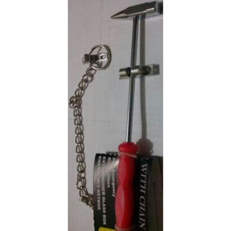 Jual EMERGENCY HAMMER-Palu Pemecah Kaca Box APAR AR22MH | Shopee Indonesia