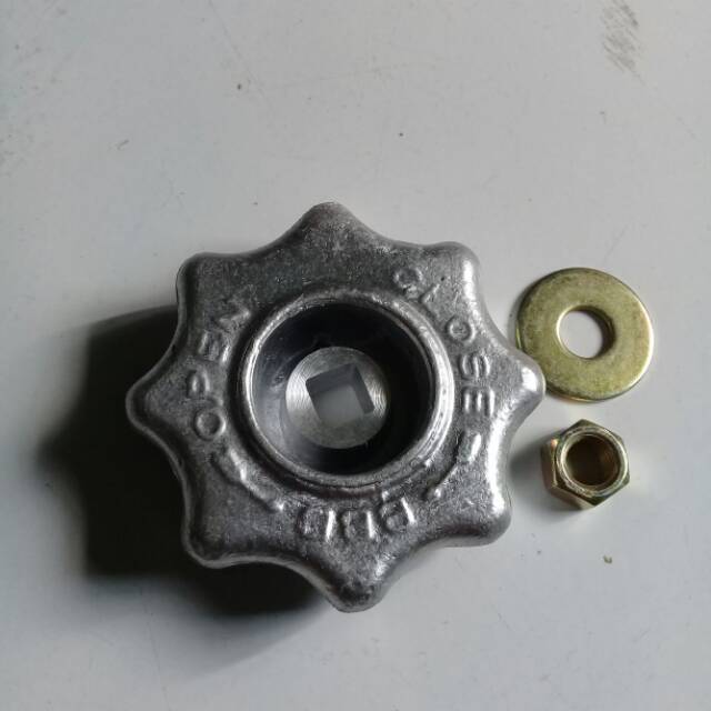 Handwil kran oksigen komplit (ring dan mur) | Shopee Indonesia