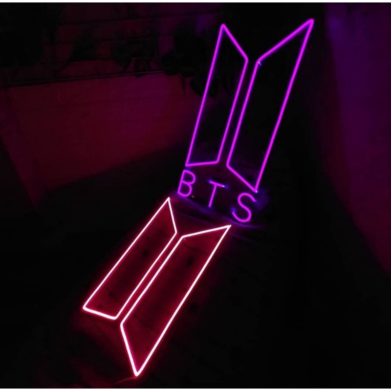 Jual NEON FLEX BTS, BTS NEON FLEX, NEON SIGN BTS, BTS NEON SIGN, LED ...