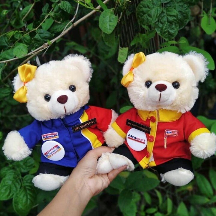 Jual Boneka Teedy Bear Seragam Kemeja Alfamart Indomaret Alfamidi ...