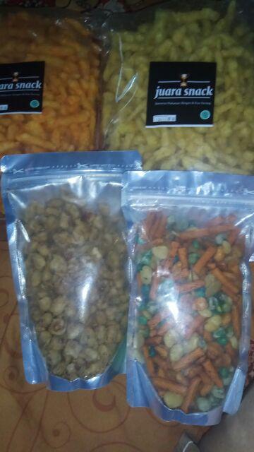 Juara Snack - TERMURAH - Kacang campur, kacang telur, kacang thailand ...