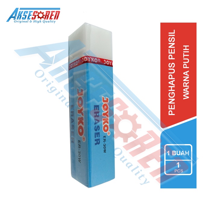 Jual STIP PENSIL BESAR JOYKO [ER-30W/1 PCS] / PENGHAPUS 2B ERASER PENCIL / HAPUSAN PINSIL ...