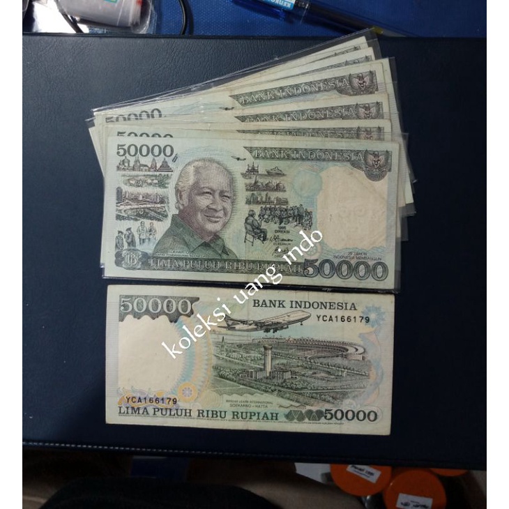 Jual UANG KUNO 50RB SUHARTO TH 1995 BEKAS | Shopee Indonesia