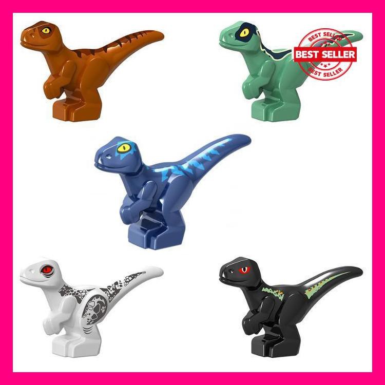 Jual Jurassic Baby Dinosaurus Indominus T Rex Raptor Minifigure Lego Kw ...
