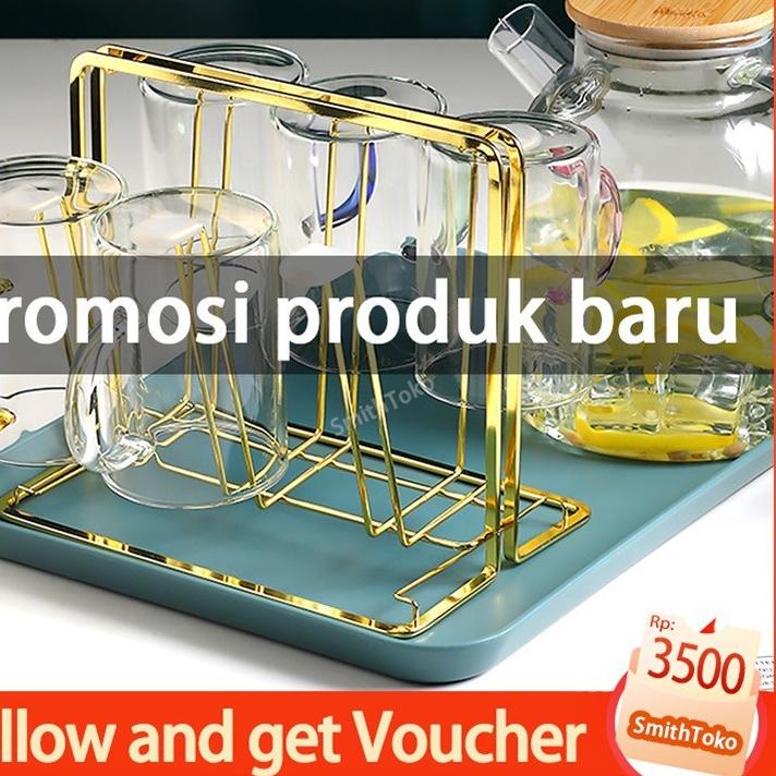 Jual Update Tempat Gelas Gantung Rak Cangkir Stainless Steel Minimalis ...