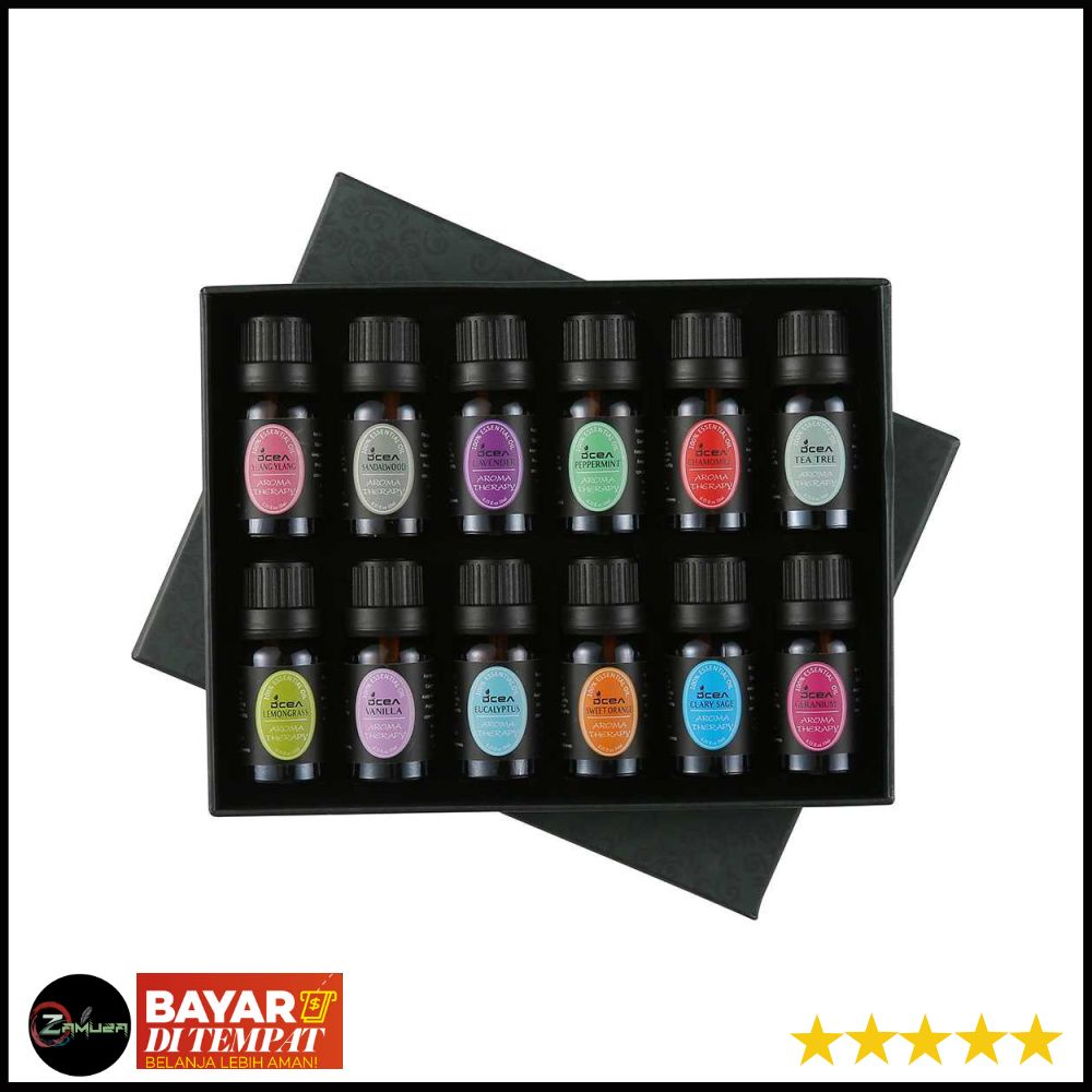 Jual Minyak Aromatherapy 12 in 1 Essential Fragrance Oil 10ml | Shopee ...