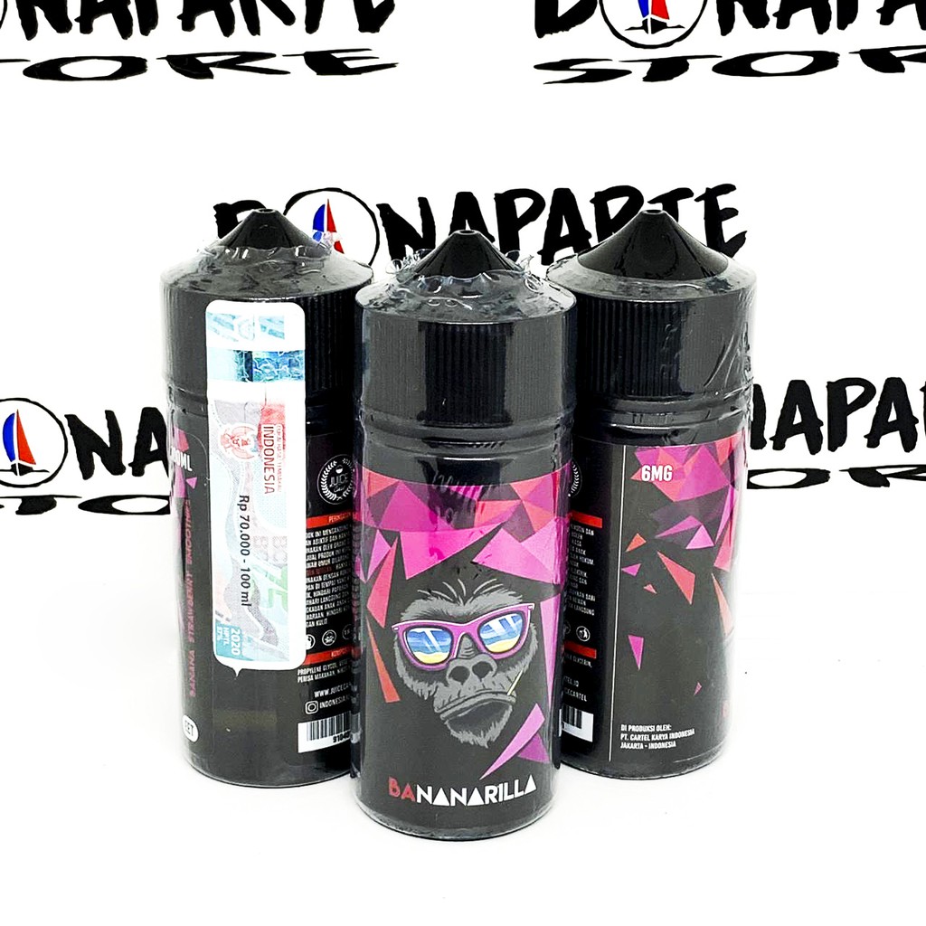 Jual LIQUID BANANARILLA 6 MG 100ML | Shopee Indonesia