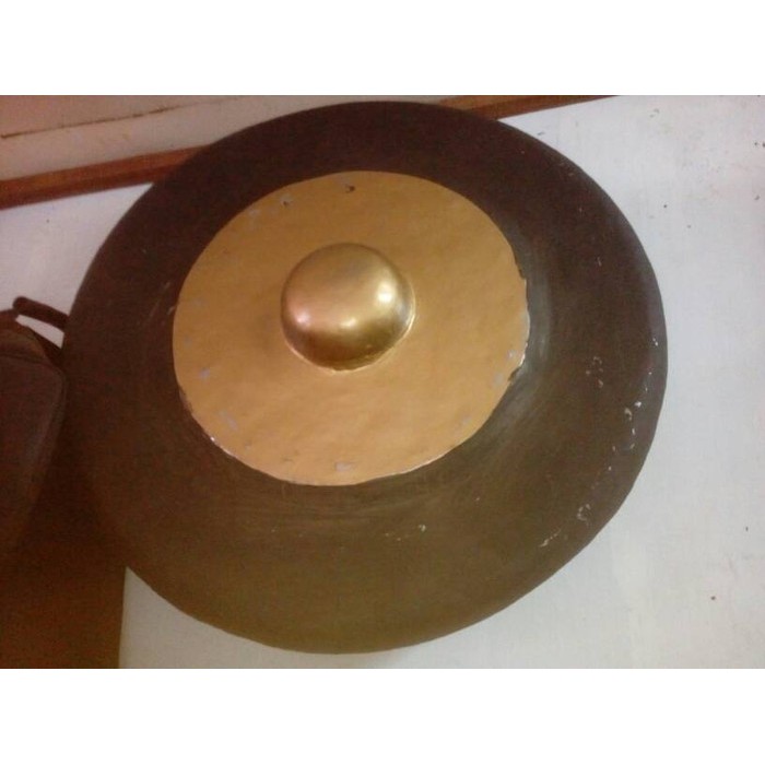 Jual POPULER TERBAIK gong besi 70cm alat musik peresmian goong gamelan ...