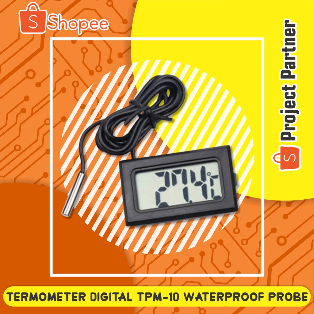Jual Termometer Thermometer digital TPM-10 Waterproof Probe | Shopee ...