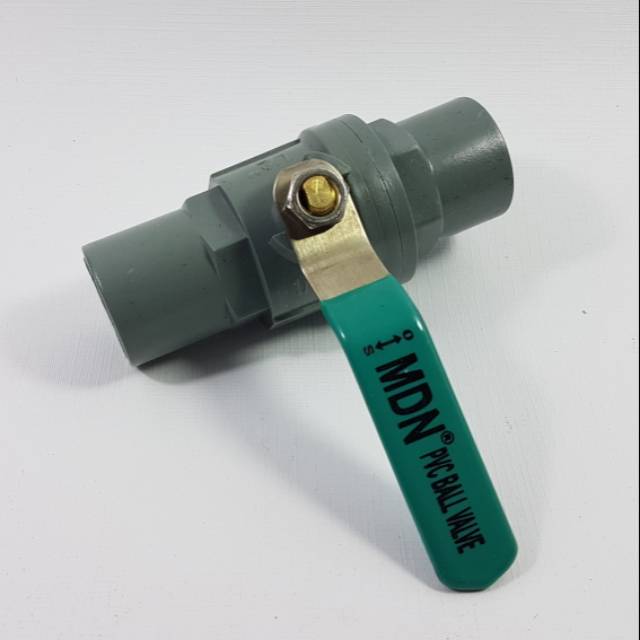 Jual Stop kran MDN 1/2" Gagang Besi / Ball Valve PVC gagang besi 1/2" | Shopee Indonesia
