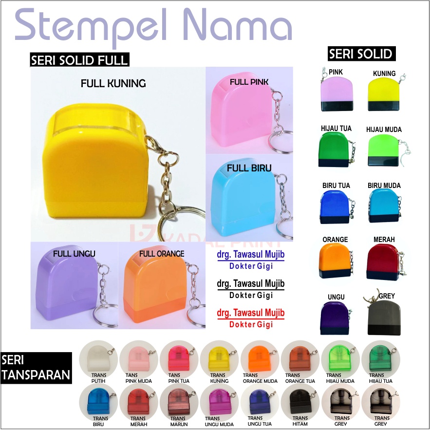 Jual STEMPEL NAMA | DOKTER | BIDAN | PERAWAT | NIP | NAMA NOMOR HP | JABATAN I CUSTOM | Shopee ...
