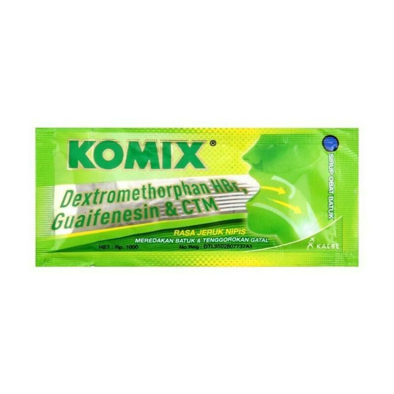 Jual KOMIX Rasa Jeruk Nipis Sirup Sachet 1 Sachet/7 mL | Shopee Indonesia