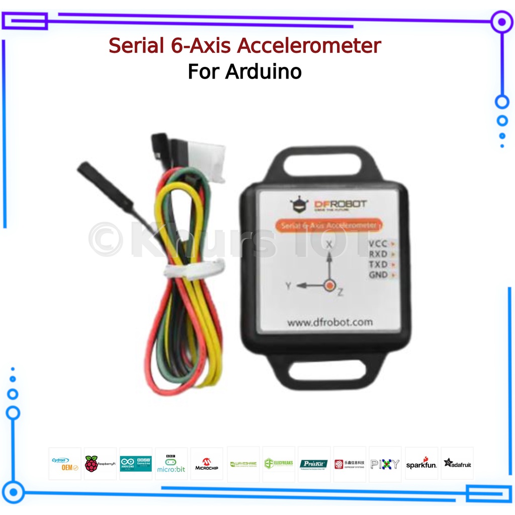 Jual Dfrobot Serial 6 Axis Accelerometer For Arduino Shopee Indonesia