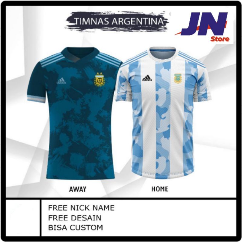 Jual BAJU KAOS JERSEY BOLA TIMNAS ARGENTINA HOME AWAY TERBARU FREE ... Jual BAJU KAOS JERSEY BOLA TIMNAS ARGENTINA HOME AWAY TERBARU FREE ...