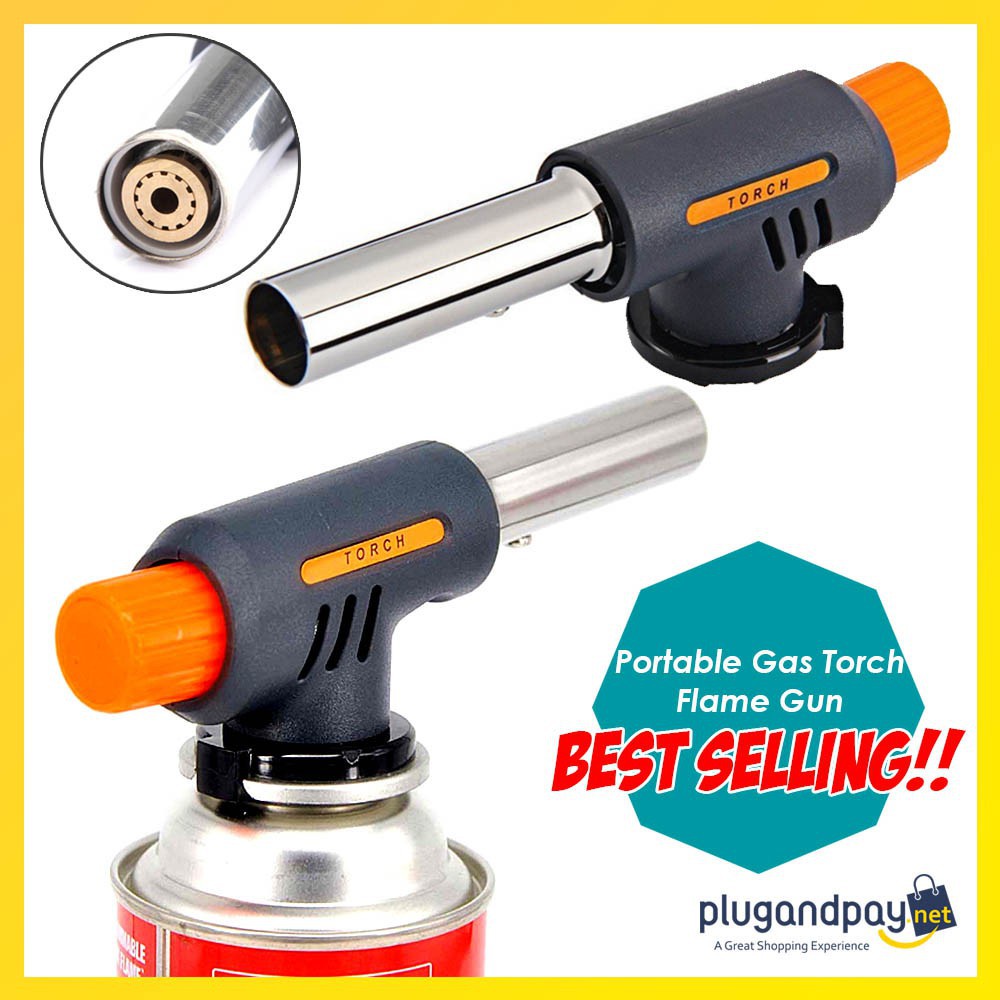 Jual Portable Gas Torch / BBQ Blow Torch / Flame Gun / Korek Oren ...