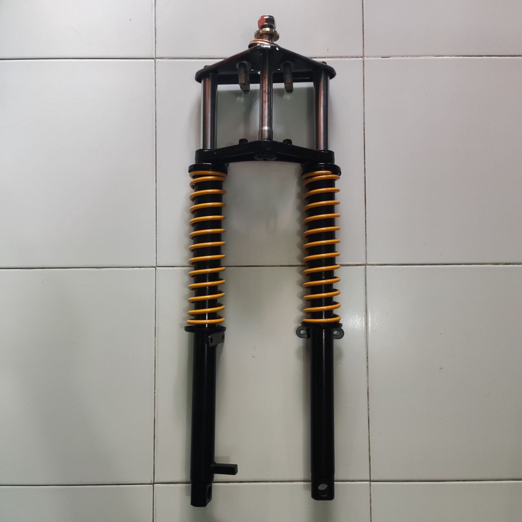 Jual Shockbreaker Shock Sok Beker Breaker Depan 31mm Set Ganjar Viar Karya Kaisar Motor Roda ...