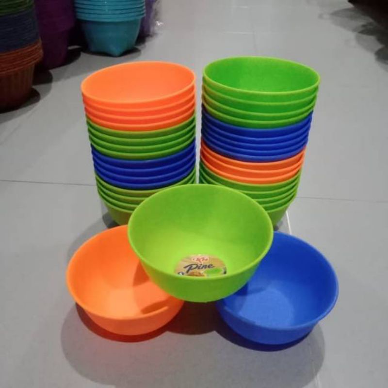 Jual mangkok plastik s/mangkok kecil/mangkok imut | Shopee Indonesia