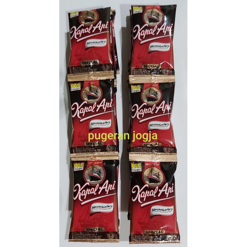 Jual Kopi Kapal Api Mini 6,5 gram (10 sachet) | Shopee Indonesia