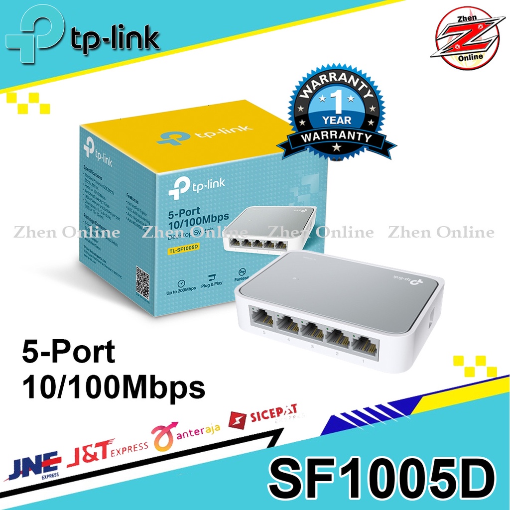 Jual TP-LINK TL-SF1005D Switch Hub 10/100mbps TPLINK 5 Port LAN SF1005 D | Shopee Indonesia