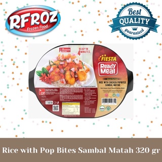 Jual FIESTA READY MEAL Rice with Chicken Pop Bites Sambal Matah 320 ...