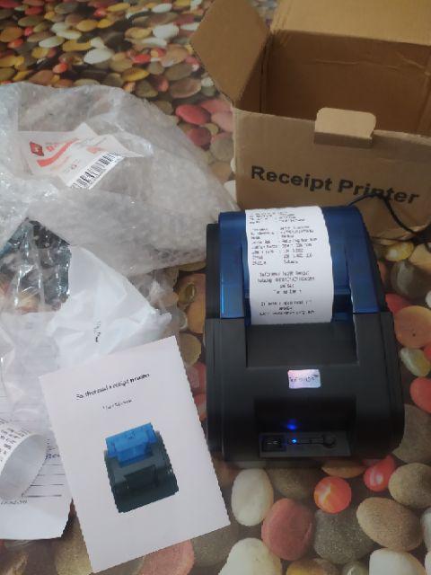 MINI PORTABLE/MOBILE RECIEPT POS PRINTER PANDA PRJ-58D 58MM KERTAS THERMAL KASIR/PPOB(USB ...