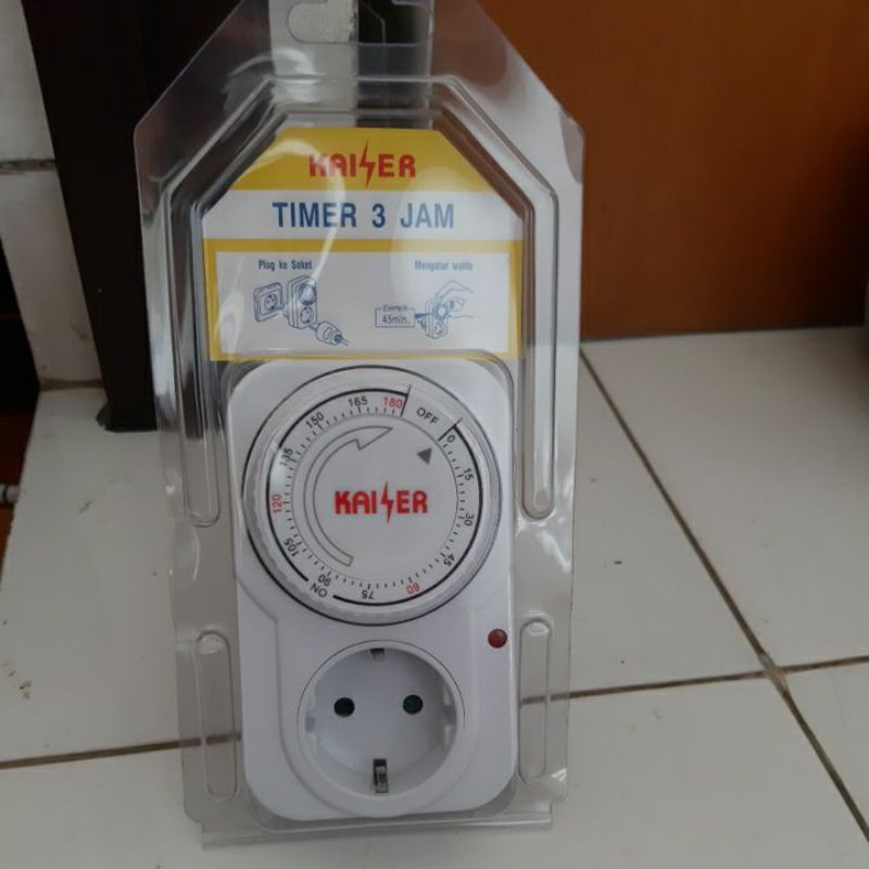 Jual timer stop kontak analog 3 jam | Shopee Indonesia