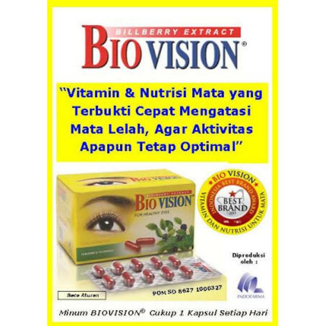 Jual Biovision 10 Kapsul | Shopee Indonesia