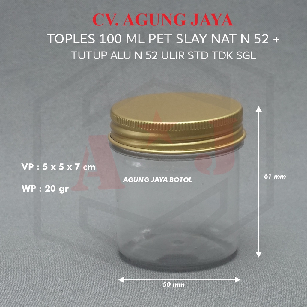 Jual Toples Sambal 100 ml Natural Alumunium/ Slay 100 ml Tutup Alu ... Jual Toples Sambal 100 ml Natural Alumunium/ Slay 100 ml Tutup Alu ...