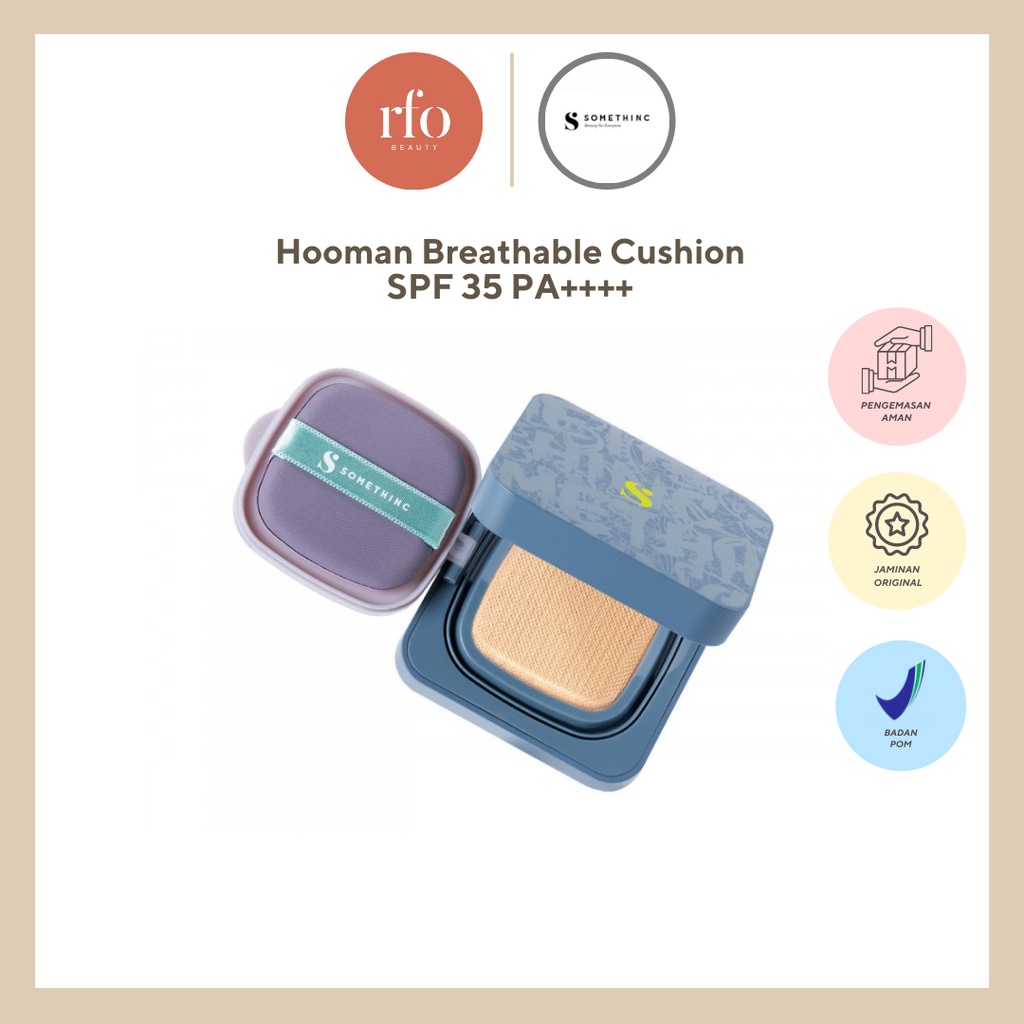 Jual Somethinc Hooman Breathable Cushion SPF 35 PA++++ | Shopee Indonesia
