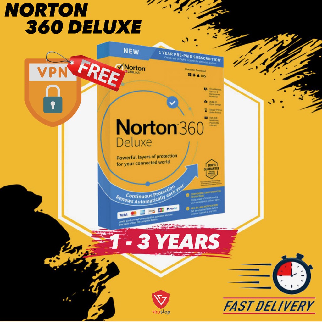 Jual Norton 360 Deluxe Latest Version Original Antivirus | Shopee Indonesia