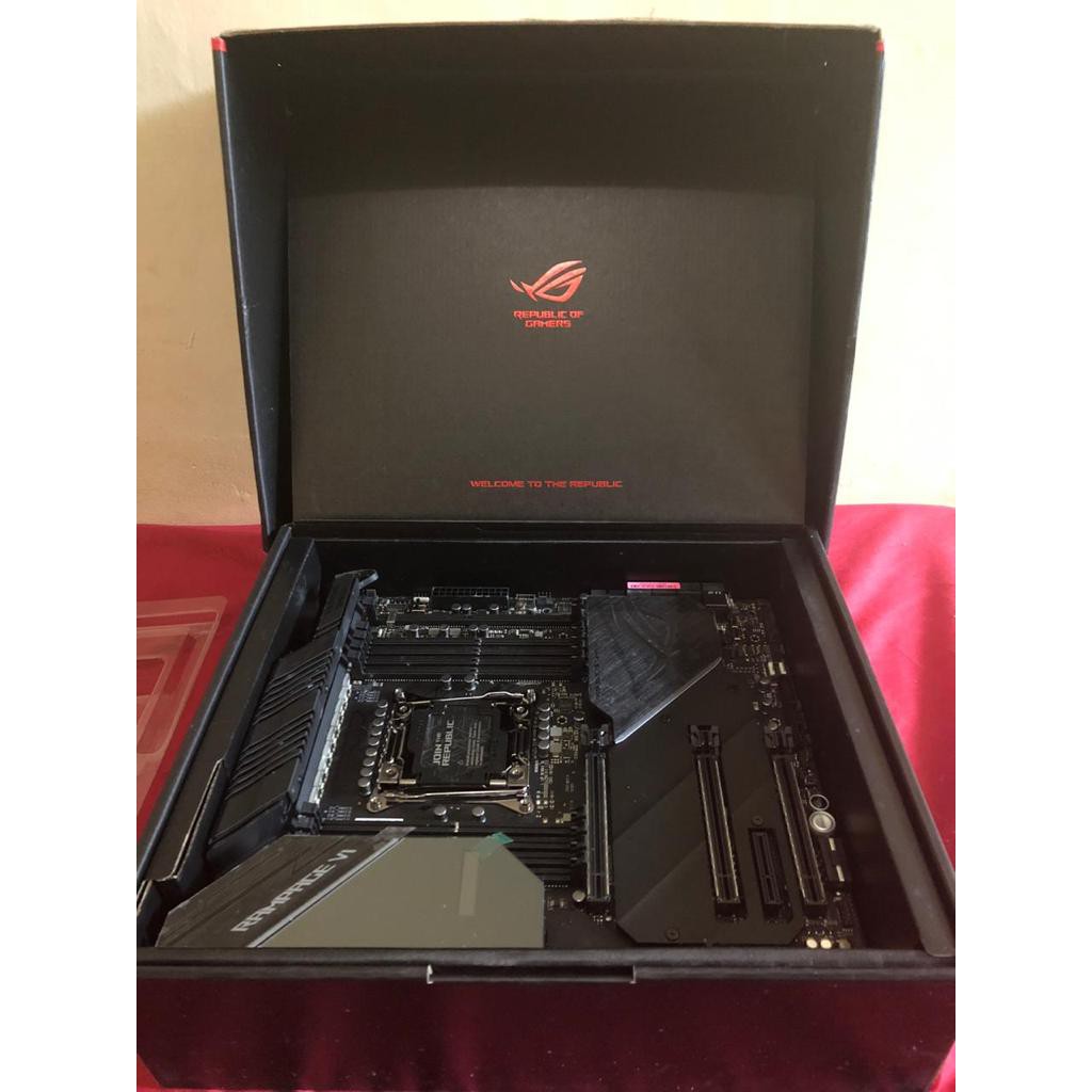 Jual TERMURAH ASUS ROG RAMPAGE VI EXTREME OMEGA Gaming Motherboard ...