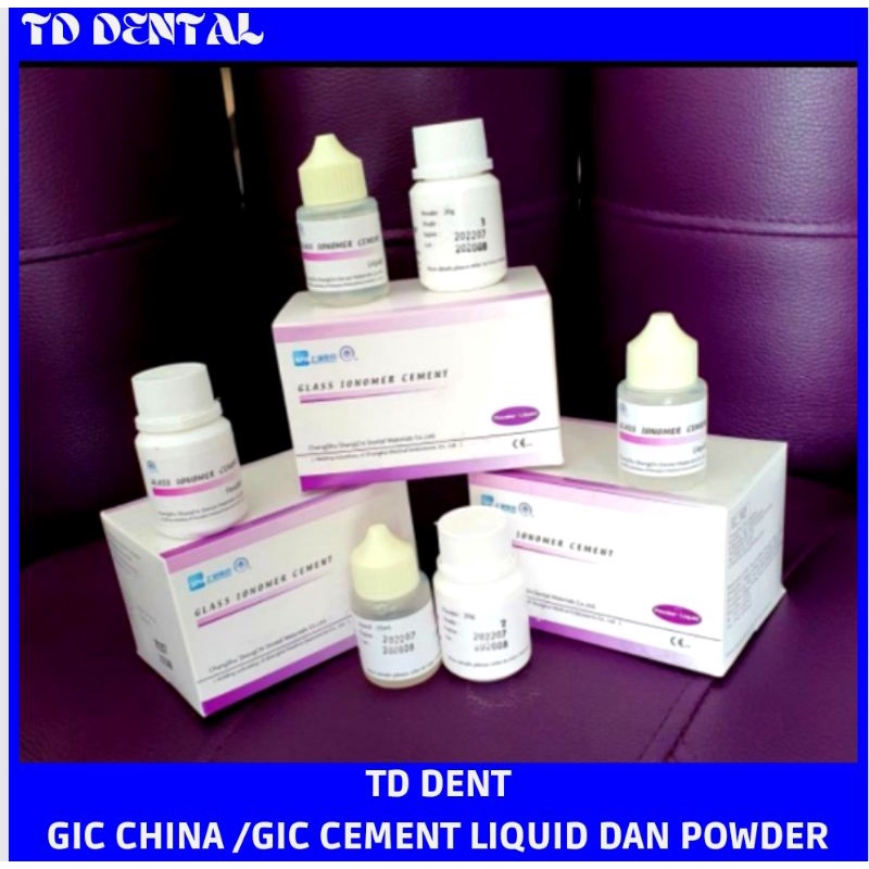 Jual GIC Cement/Glacionomer China/Bahan Tambal Gigi | Shopee Indonesia