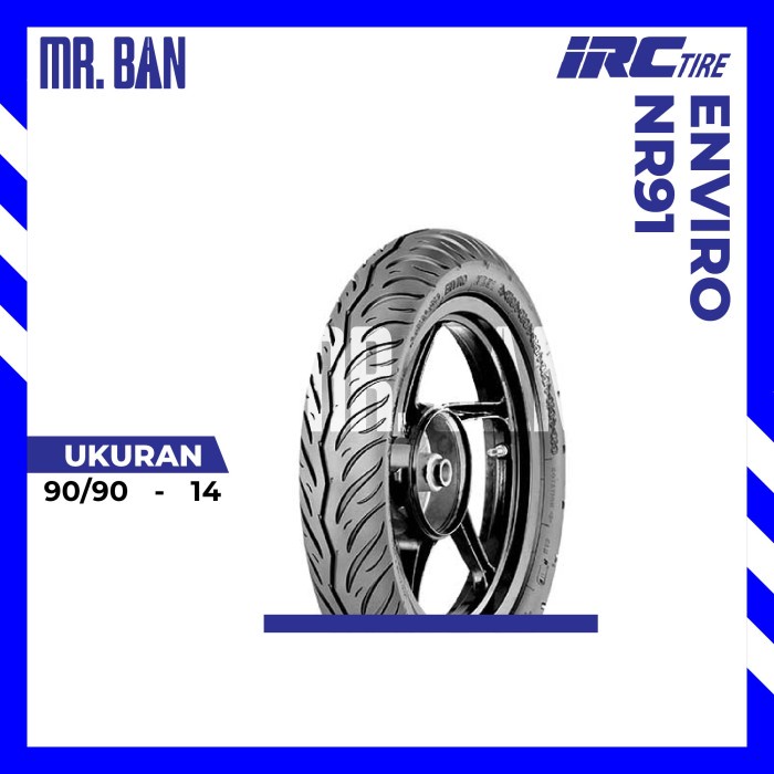 Jual Ban Motor Matic IRC Enviro Tubeless Ring 14 Uk. 90/90-14 NR91 TL ...