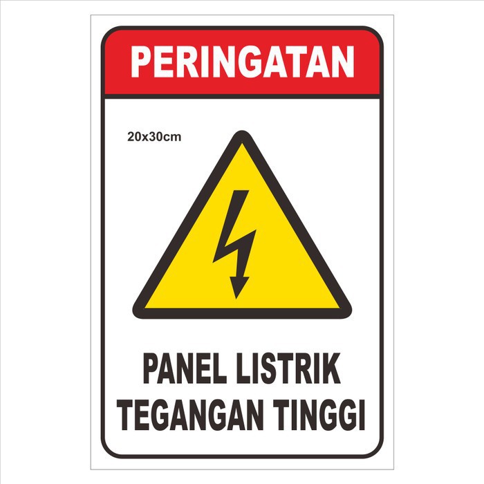Jual stiker panel listrik a4 | Shopee Indonesia
