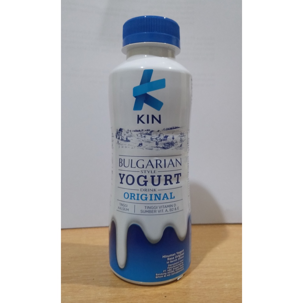 Jual KIN Yogurt Bulgarian cair rasa ORIGINAL 200 ml | Shopee Indonesia