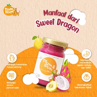 Plumandblum Puree Buah Sayur Mpasi Organic Segar No MSG - 3 Jar ...