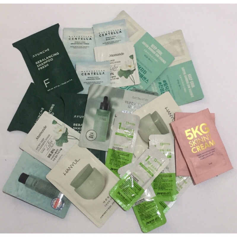 Jual Korea Skin Care Sachet Size | Shopee Indonesia