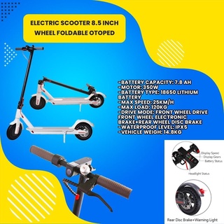 Jual Electric Otoped Scooter Skuter Otopet Listrik Elektrik Lipat 8.5 ...