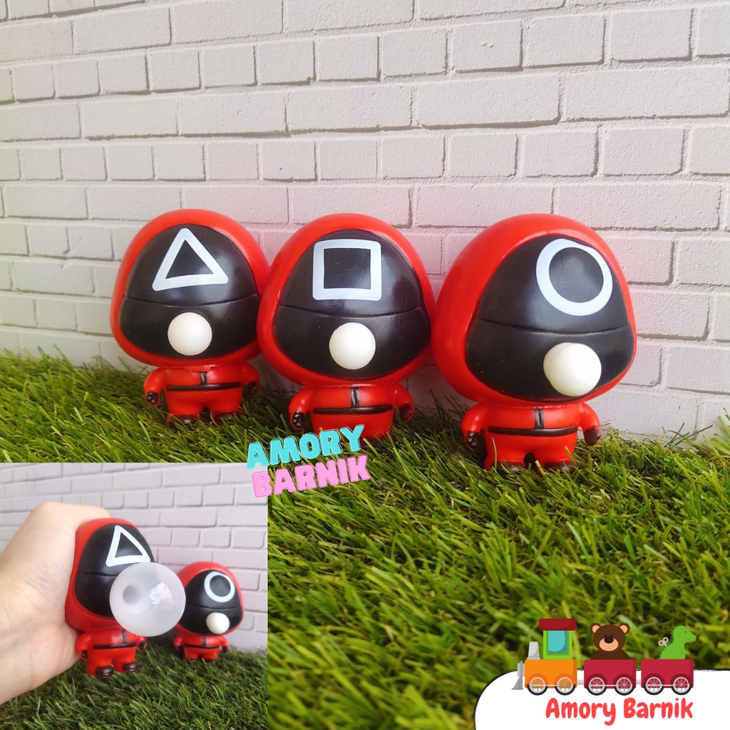 Jual SQUEEZE BALLOON TOYS - Squishy Anti Stress ball SQUID GAME Squishy ...