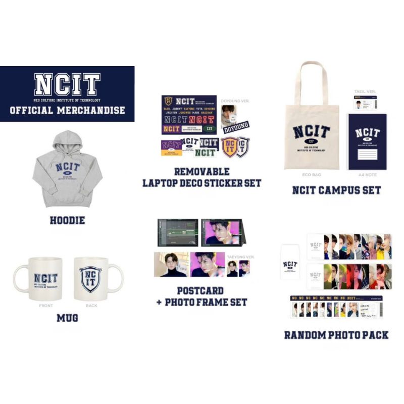 Jual [PO] NCT 127 - NCIT OFFICIAL MD POSTCARD & PHOTOPACK | Shopee ...