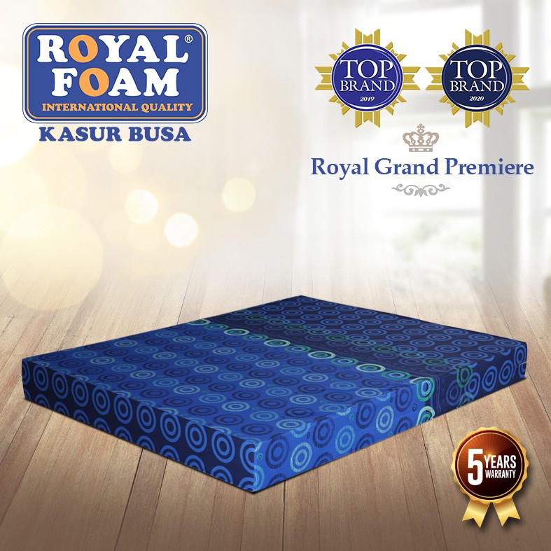 Jual Kasur Busa Royal Foam Grand Premiere Katun Double Size | Shopee ...