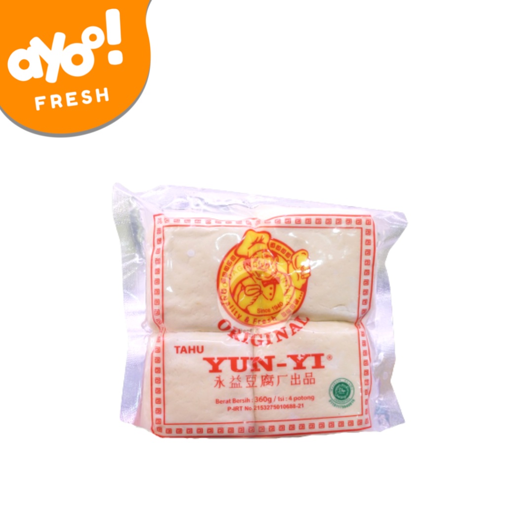 Jual Yun-Yi Tahu Putih Original isi 4 360 g Pack | Shopee Indonesia