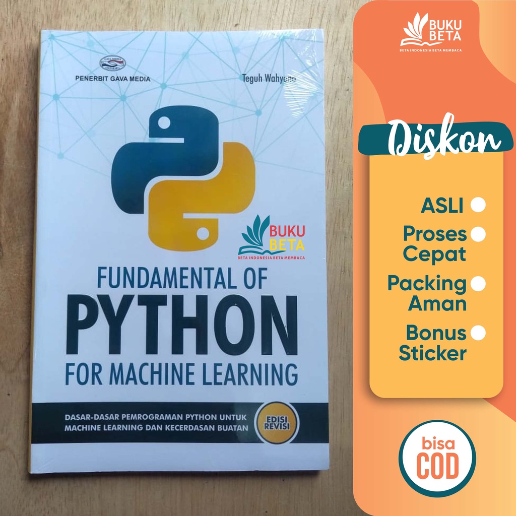 Jual Fundamental Of Python For Machine Learning - Teguh Wahyono ...