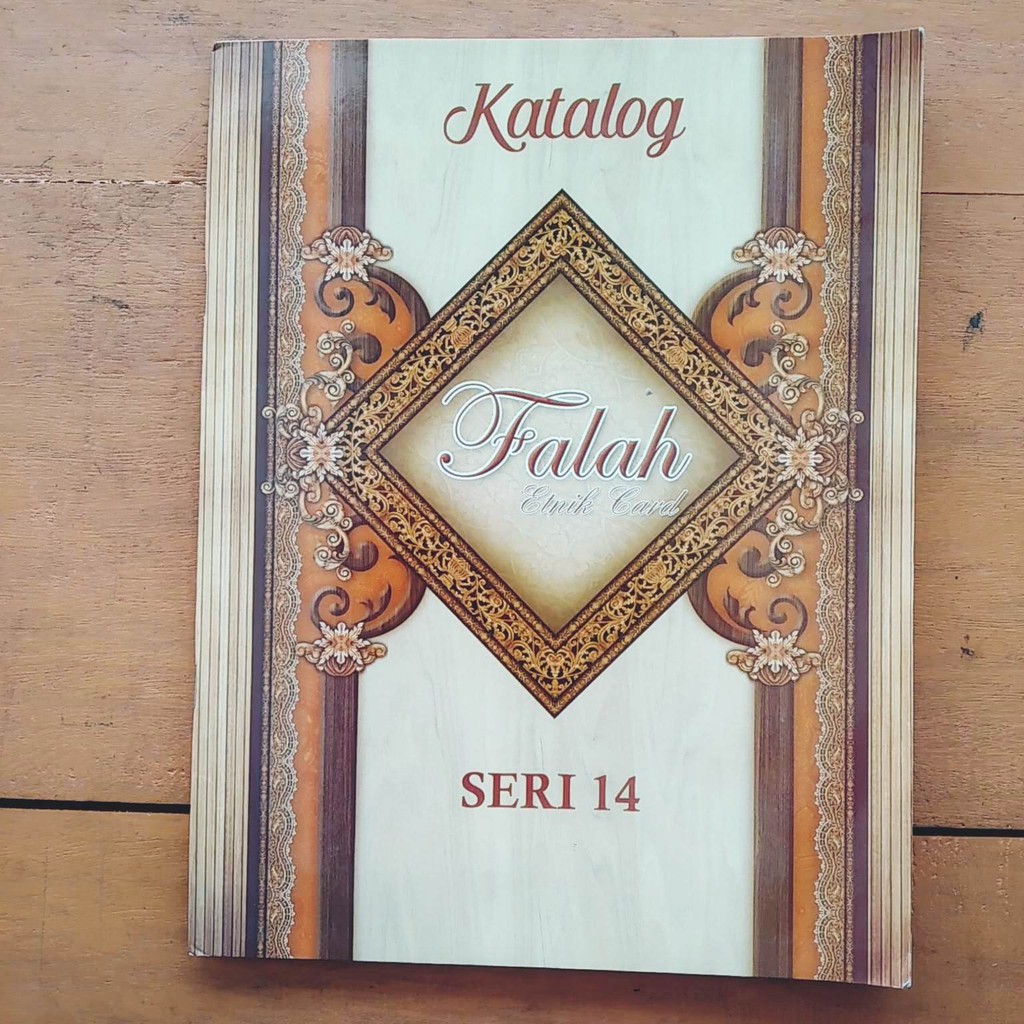 Jual Katalog Blangko Undangan Falah Etnik Card Seri 14 | Shopee Indonesia