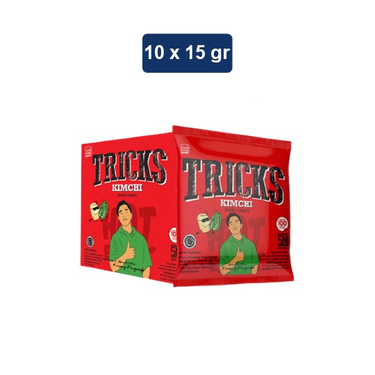 Jual Tricks Biskuit Kentang Kimchi 10 x 15 gr | Shopee Indonesia