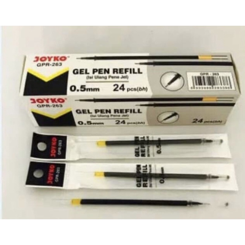 Jual REFIL BULPOINT GEL / REFIL BULPEN GEL / ISI BULPEN GEL MEREK JOYKO ...