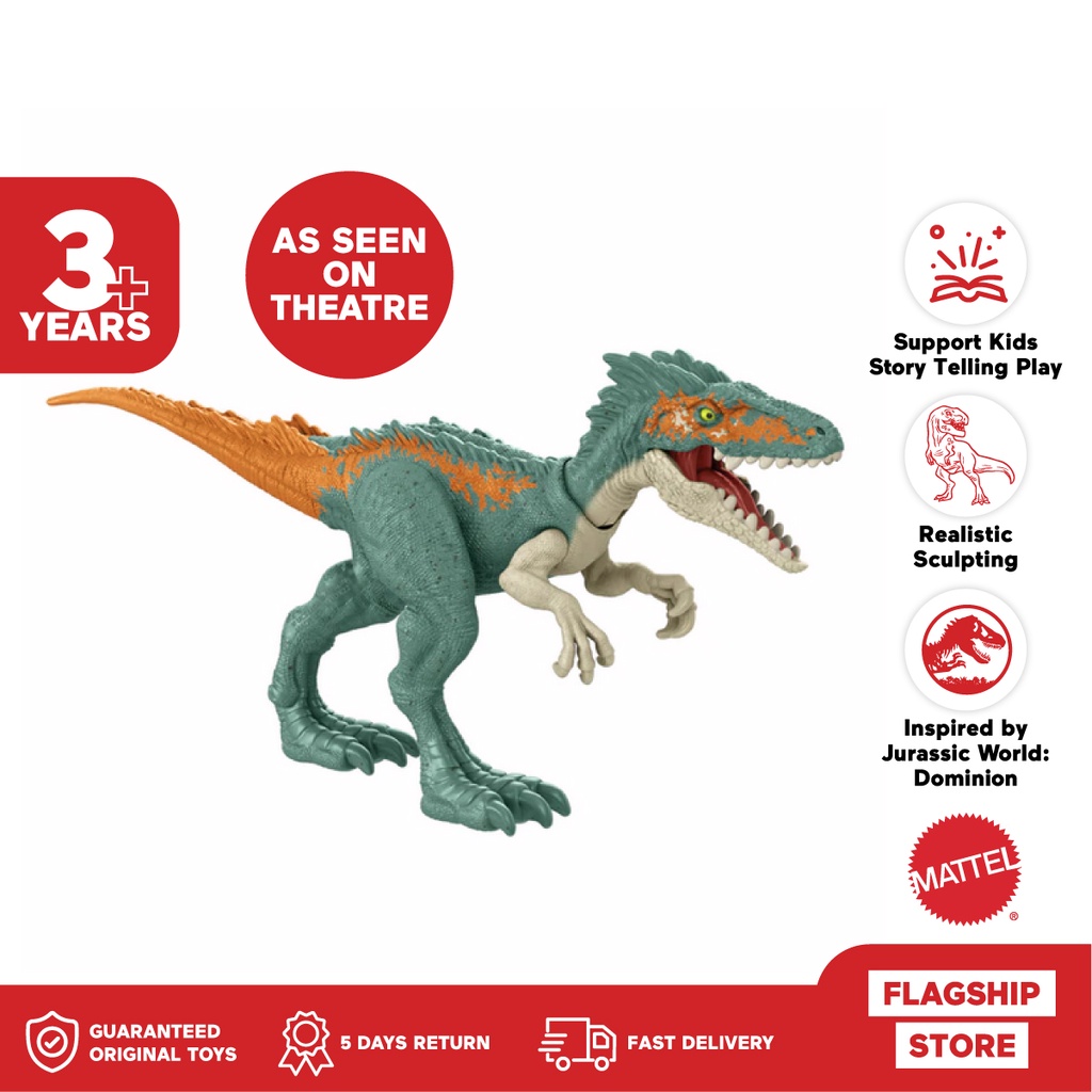 Jual Jurassic World Ferocious Pack Moros Intrepidus - Mainan Action ...